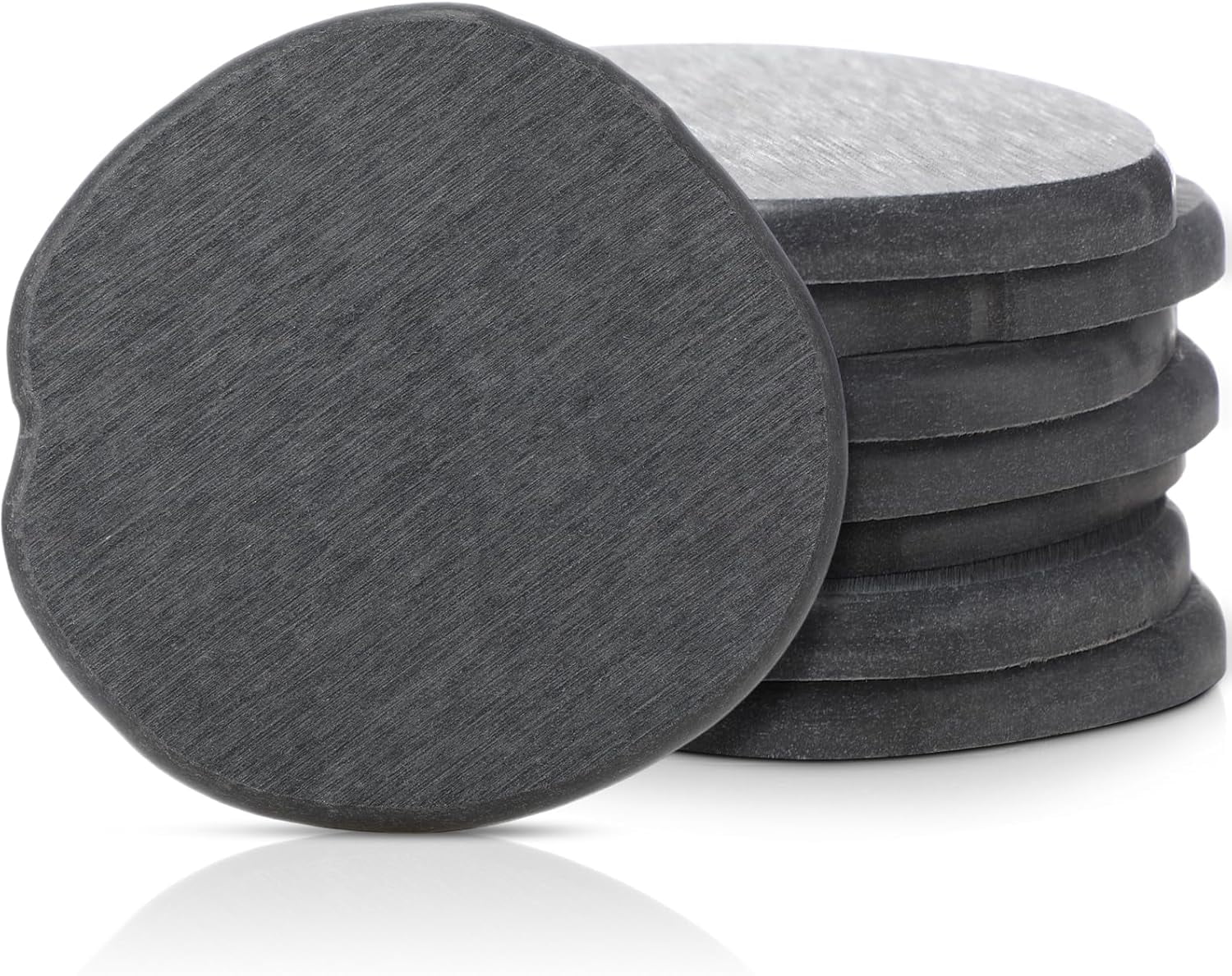 Diatomaceous Earth Coasters Set of 8，Cool Absorbent Quick-Dry Drink ...