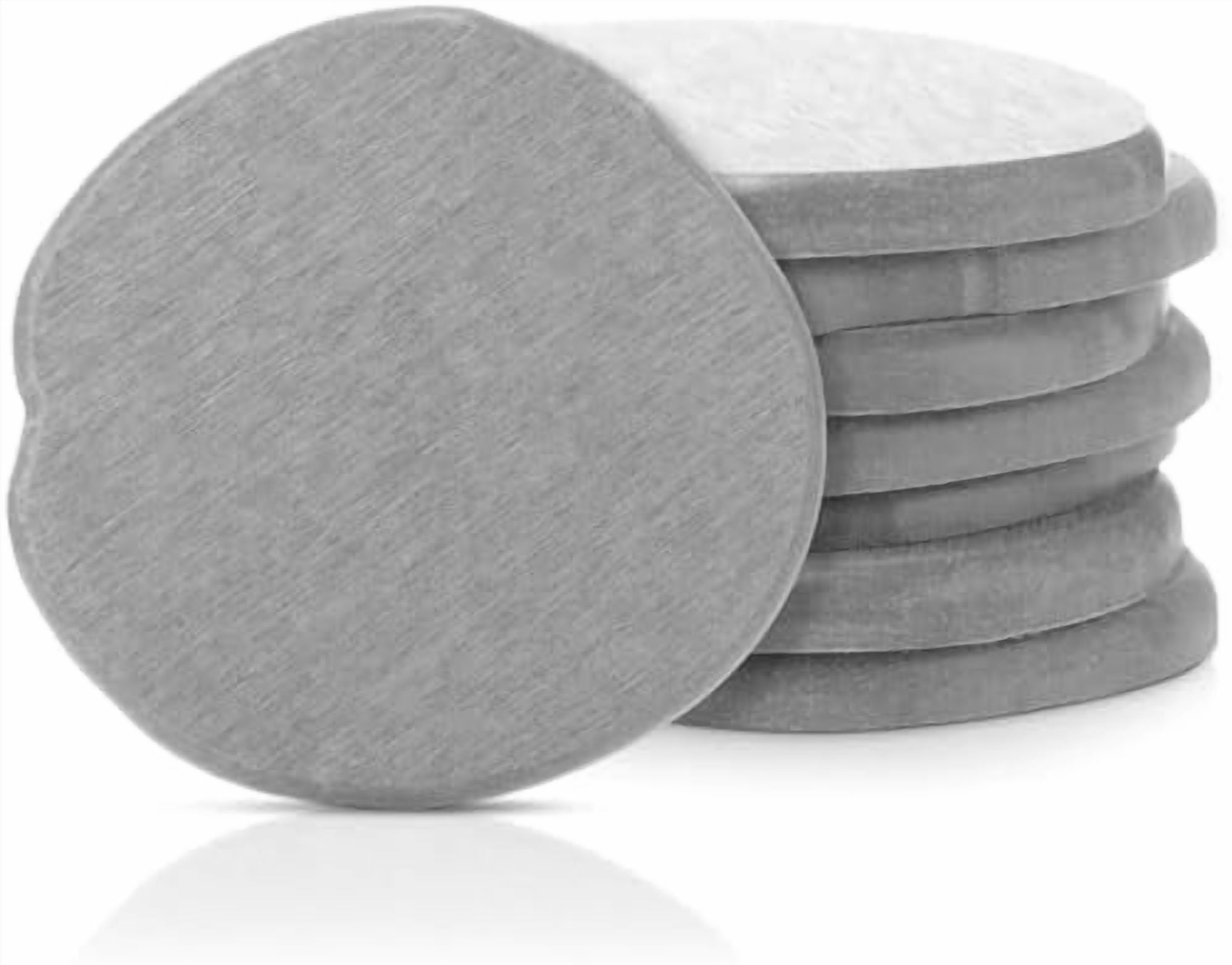 Diatomaceous Earth Coasters Set of 8，Cool Absorbent Quick-Dry Drink ...