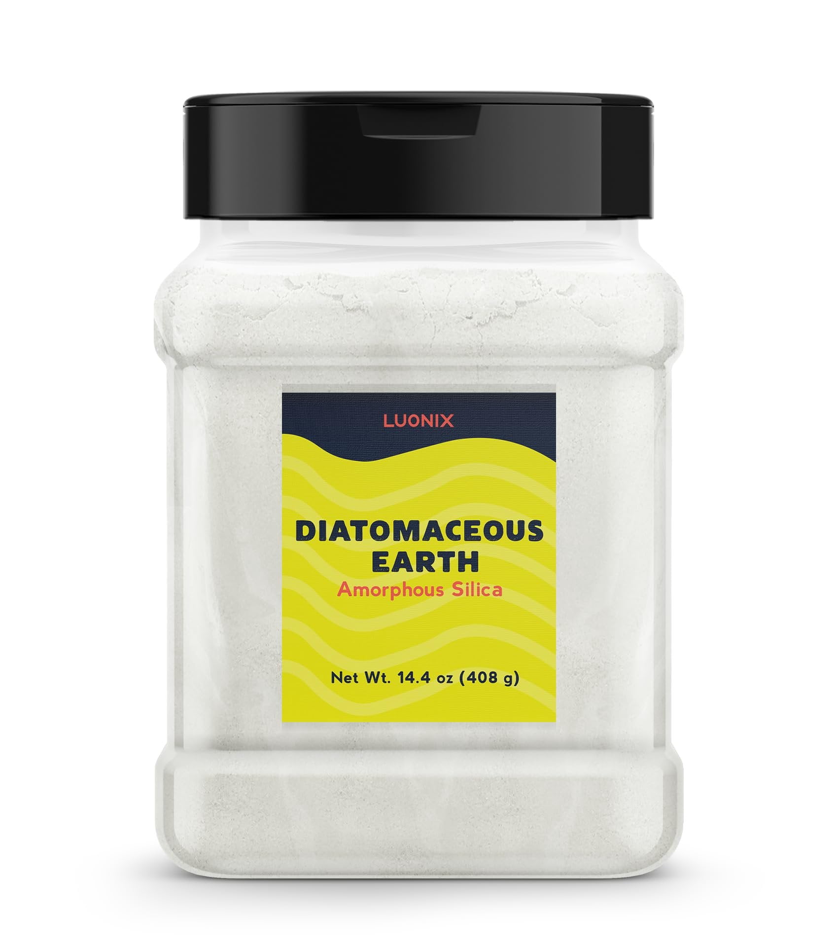 Diatomaceous Earth, Freshwater Amorphous Silica 14.4 Ounce - Walmart.com