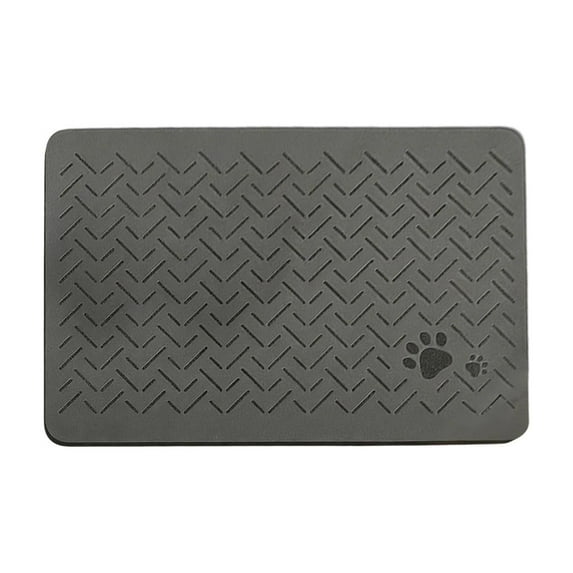Diatomaceous Earth Pet Feeding Mat, Splash-Proof and Absorbent Floor ...