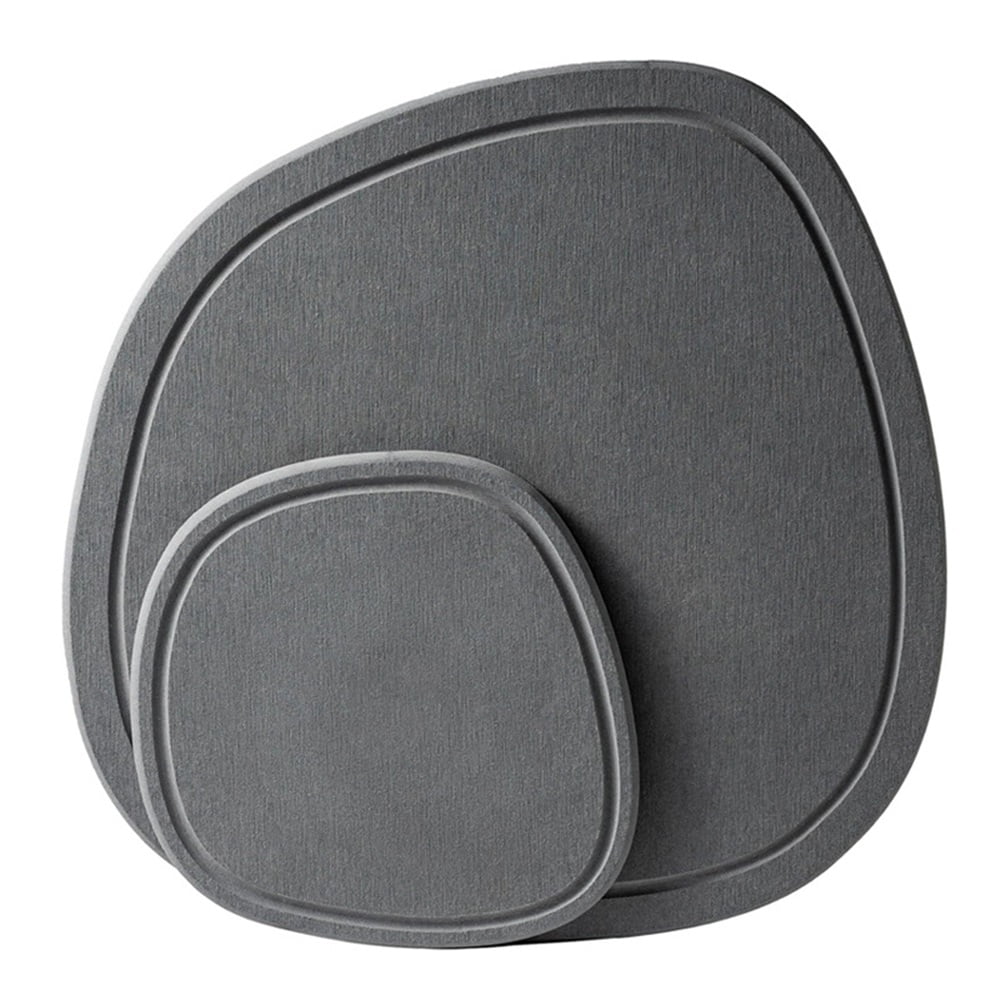 Diatomaceous Earth Plant Saucer for Indoor, 2 Pack Irregular 6.7 Inch ...