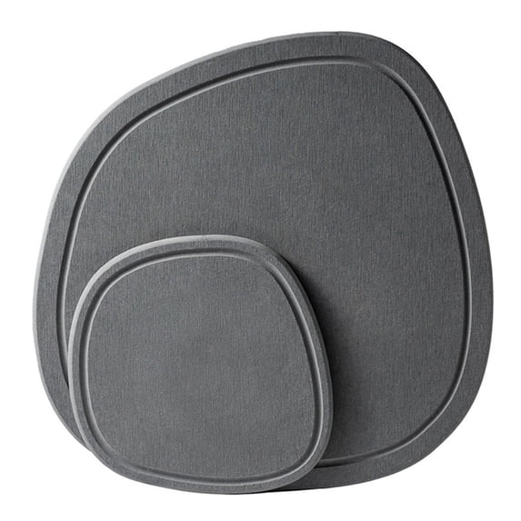 Diatomaceous Earth Plant Saucer for Indoor, 2 Pack Irregular 6.7 Inch ...