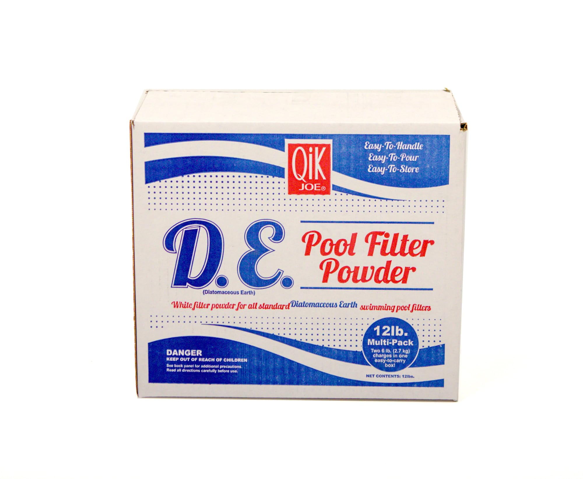 Qik Joe Diatomaceous Earth Powder Pool Chemicals, 12 lbs - Walmart.com