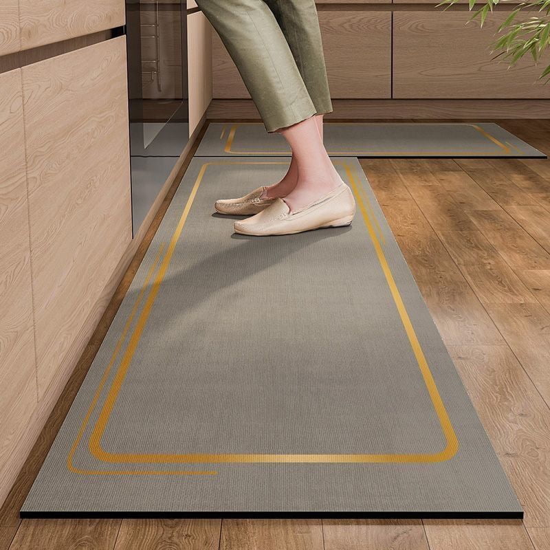 Diatomaceous Mud Kitchen Floor Mat Super Absorbent Doormats Bathroom ...