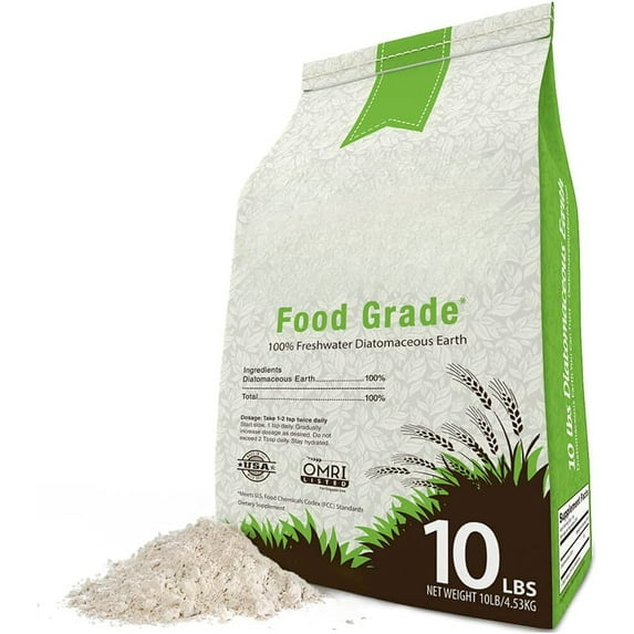 DiatomaceousEarth 10 LBS Food Grade Diatomaceous Earth - 100% Organic ...