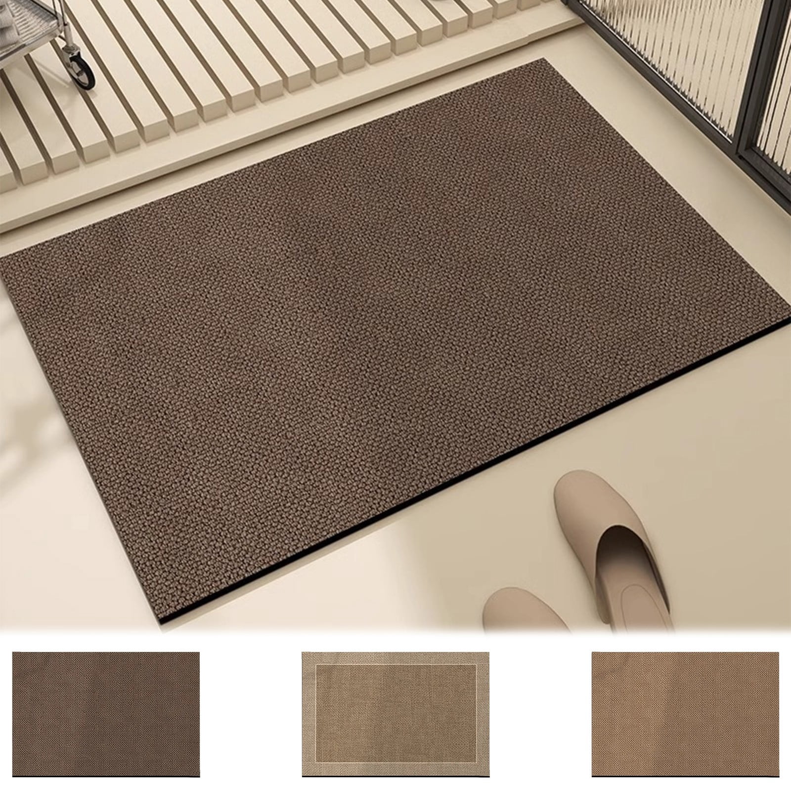 Diatomite Bathroom Floor Mat | Non Slip Absorbent Rug for Bath, Doorway ...