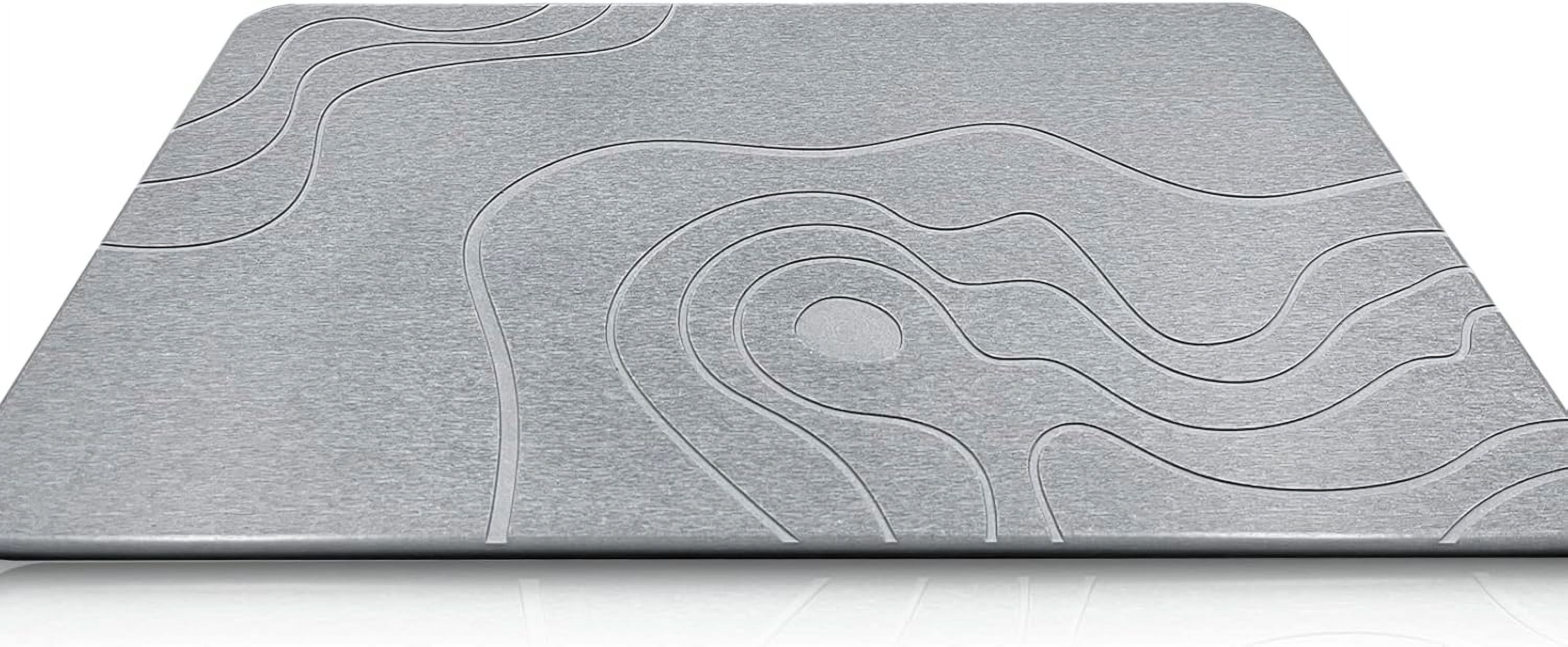 Diatomite Stone Bath Mat for Bathroom Stone Shower Mat Diatomaceous ...