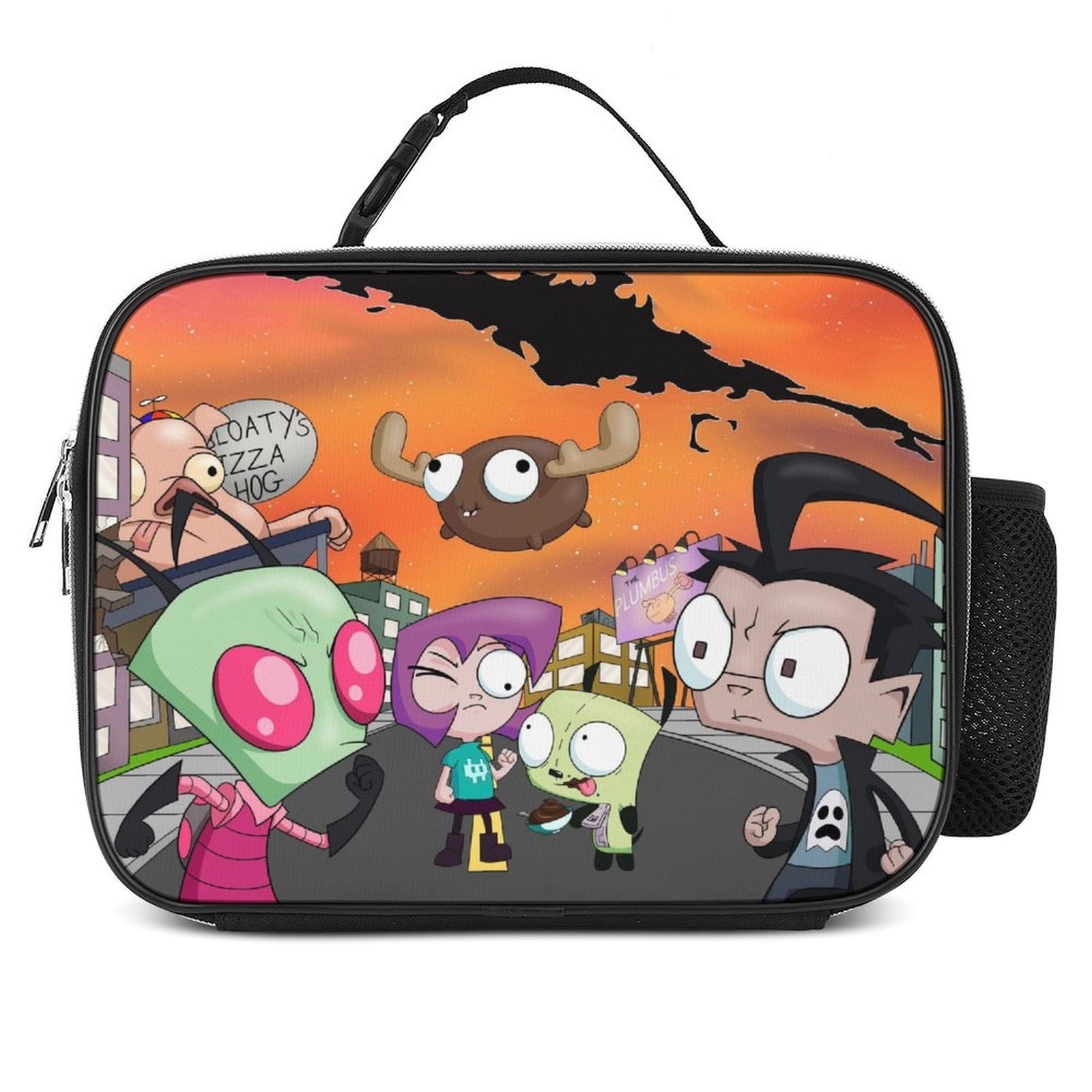 Dib Invader Zim Gaz Gir Portable Insulated Lunch Bag Lunch Box Bento ...