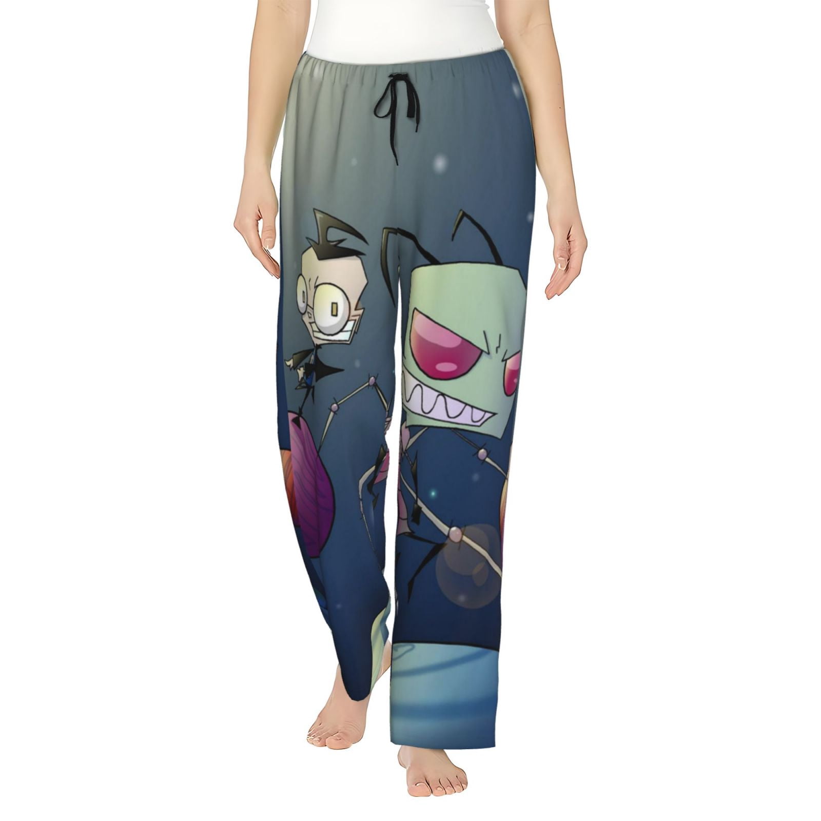 Dib Invader Zim Women's Pajama Pants With Pockets Lounge Daily Novelty ...