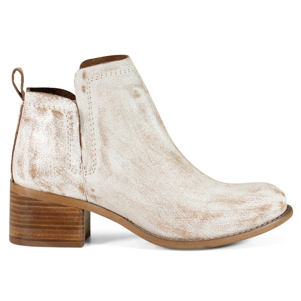 Diba True Womens Win Doe Round Toe Pull On Ankle Boots - Walmart.com