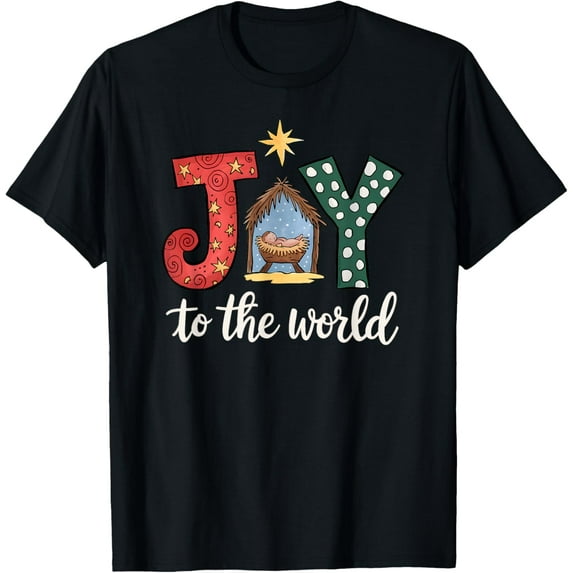 Dibble Dabble Designs Christmas Nativity T-Shirt - Unisex-Adults & Kids ...