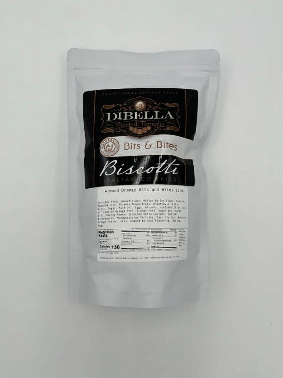 Dibella Italian Made Biscotti Broken Bits and Bites, Almond Orange, 11 ...