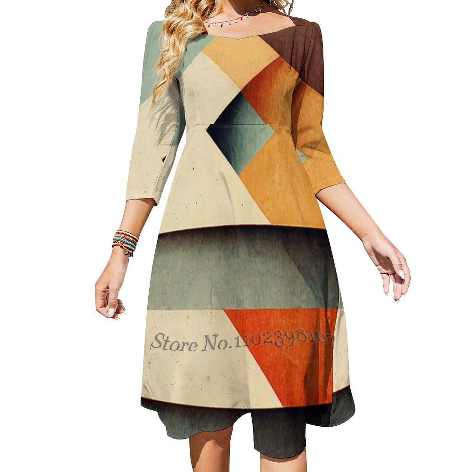 Dibis Sweet Elegant Dress Women Korean Kawaii Square Collar Dress ...