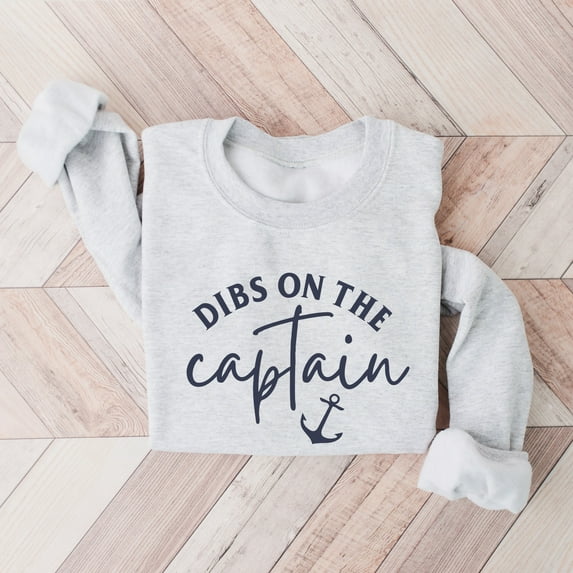Dibs On The Captain T-Shirt, Funny Lake Life Shirt, Boating T-Shirt ...