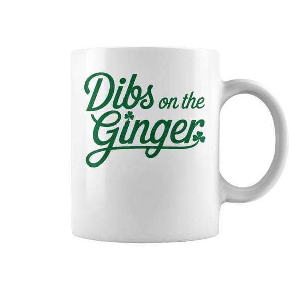 Dibs On The Ginger St Patricks Day Coffee Mugs - Walmart.com