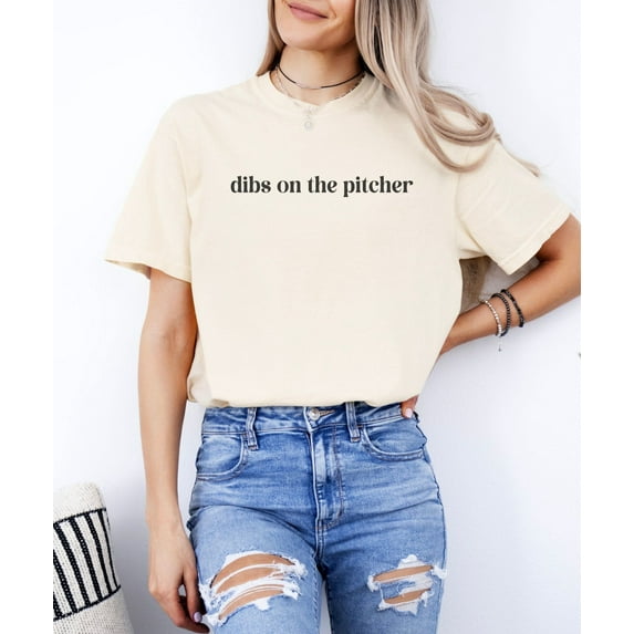 Dibs On The Pitcher Shirt, Shirt for Pitcher's Wife, Baseball Pitcher ...