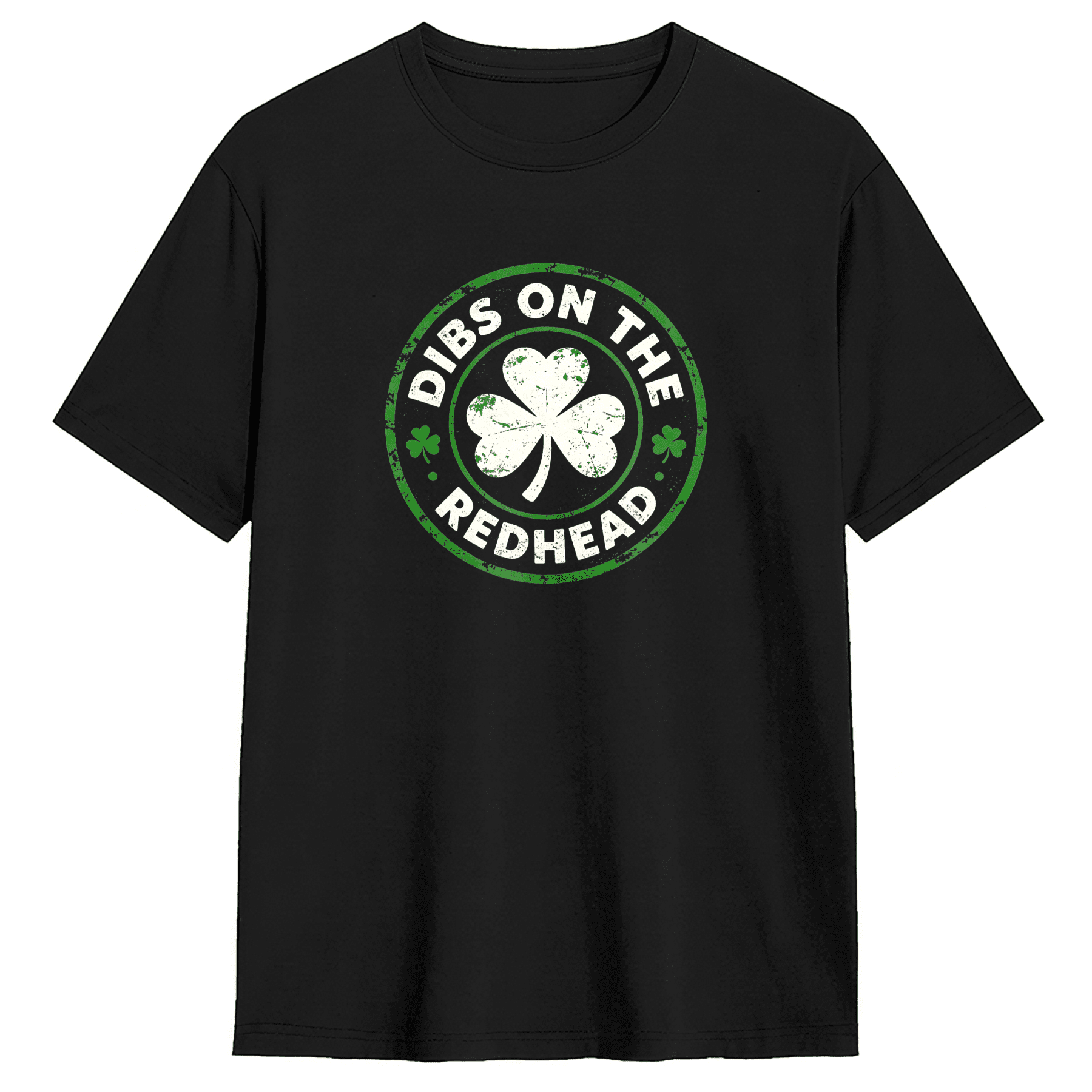 Dibs On The Redhead Clover Cool Graphic Tee For Men And Women, Holiday ...