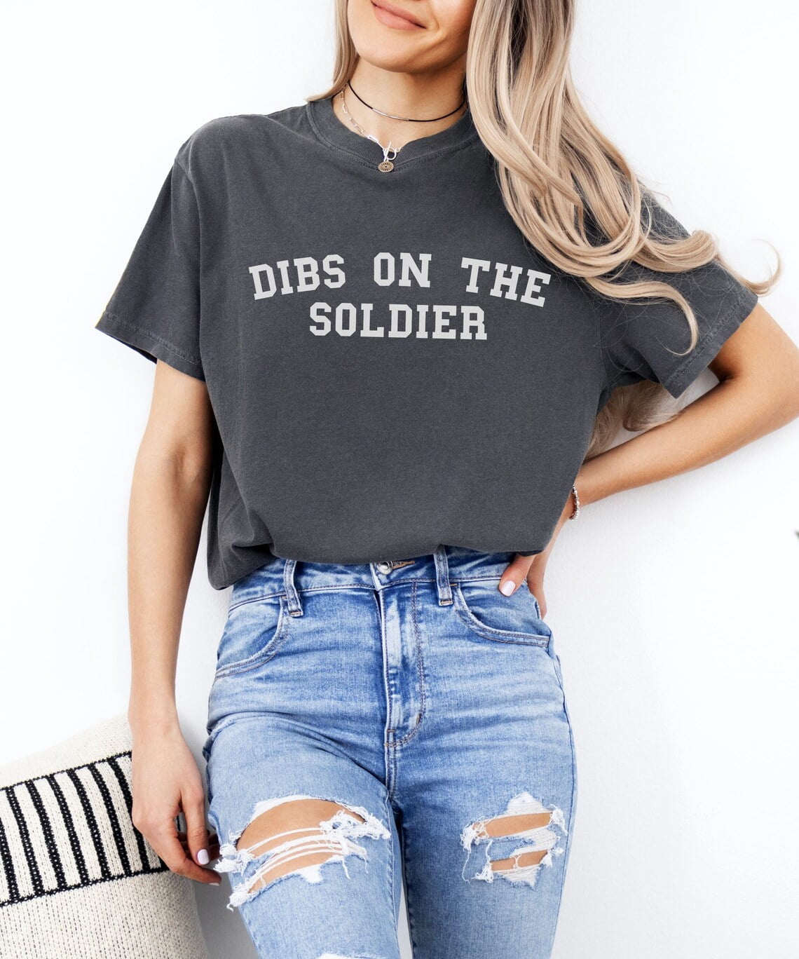 Dibs On The Soldier Shirt, Soldier Wife T Shirt, Soldier Girlfriend ...