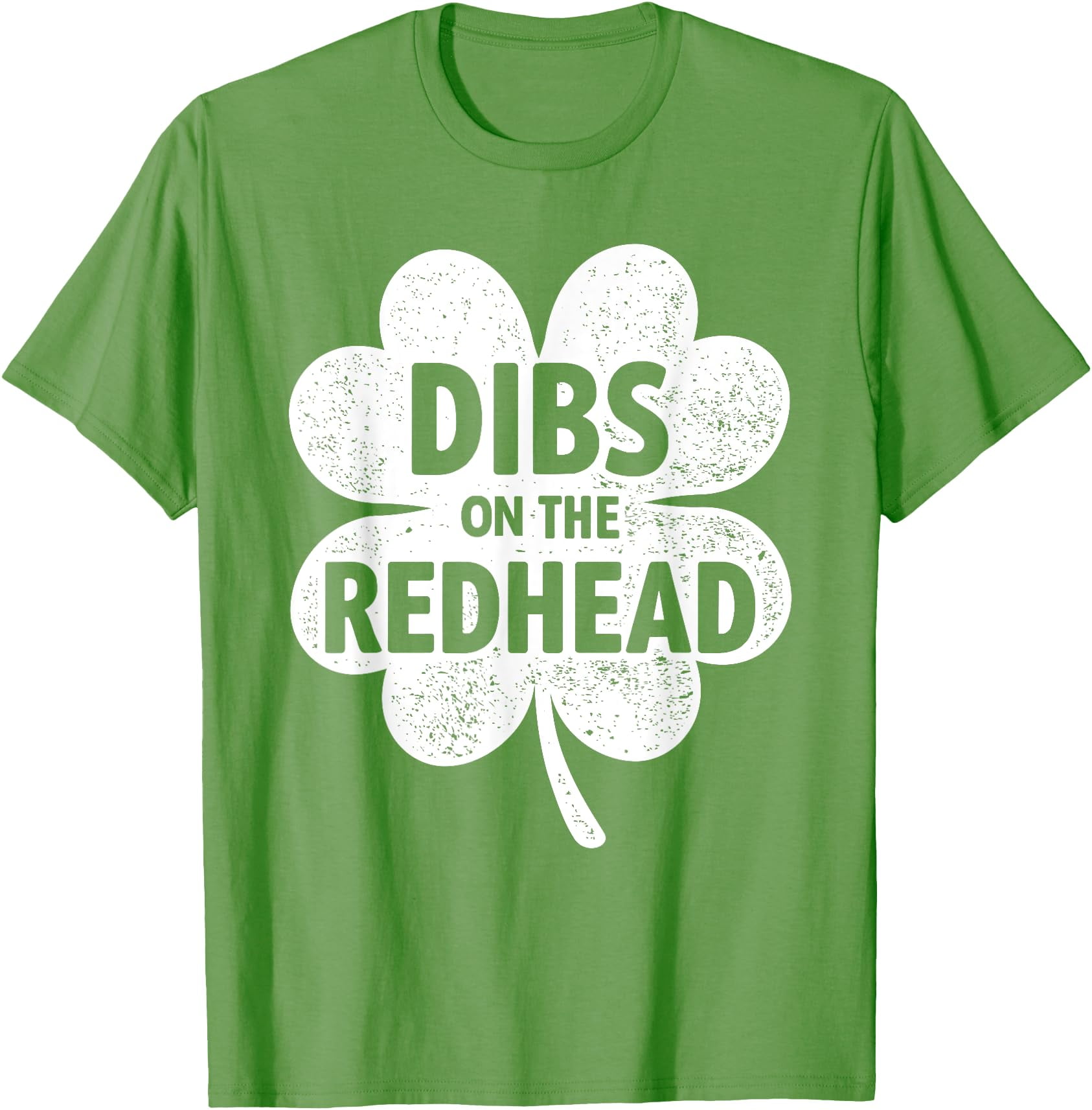 Dibs on The Redhead Shamrock 2025 Funny Lucky Tee Shamrock Hoodie, St ...