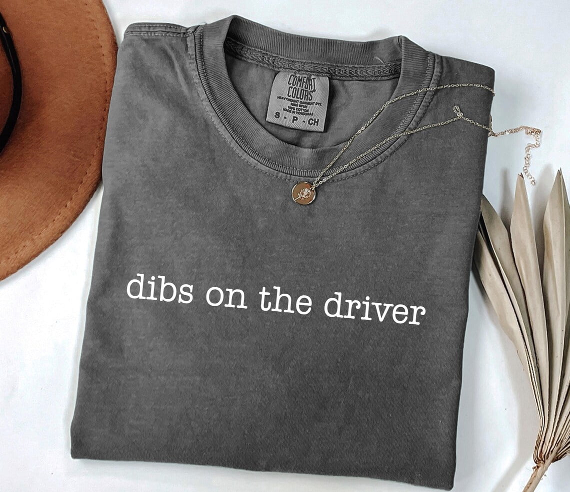 Dibs on the Driver Girlfriend Wife Motocross Racing Drag Race Day T ...