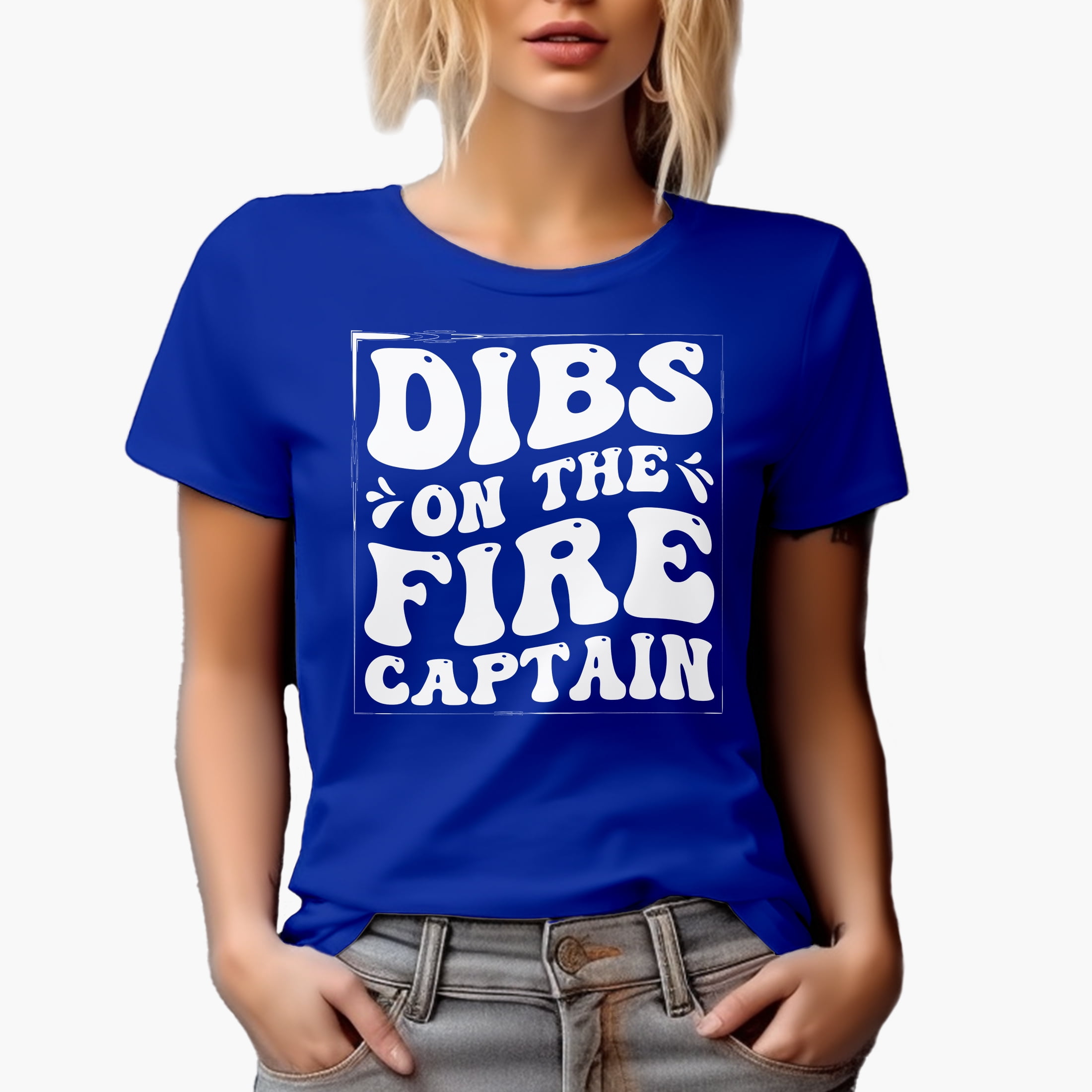 Dibs on the Fire Captain, Firefighter or Fireman Quote, Groovy Retro ...