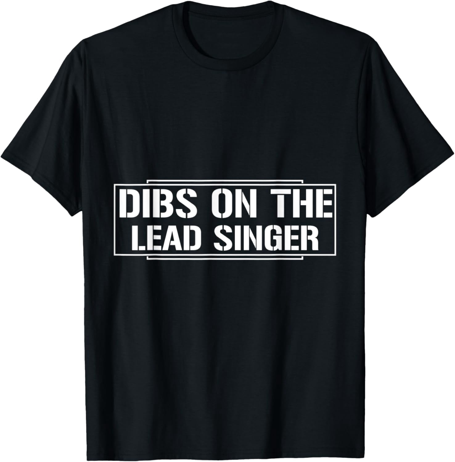 Dibs on the lead singer BAND VOCALIST women wife girlfriend T-Shirt-XL ...