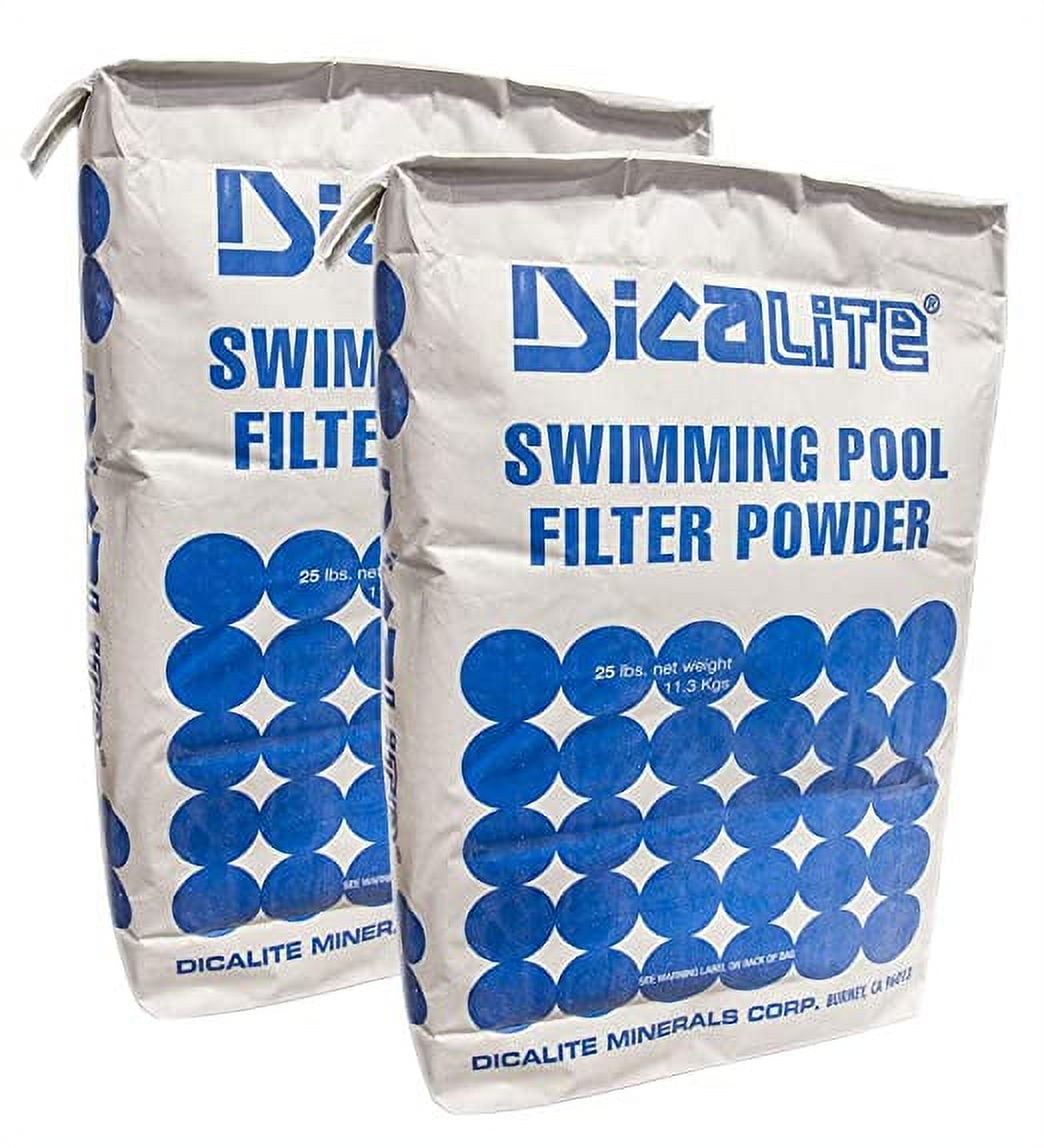 Dicalite Minerals Diatomaceous Earth Pool Filter Powder, High-Grade ...