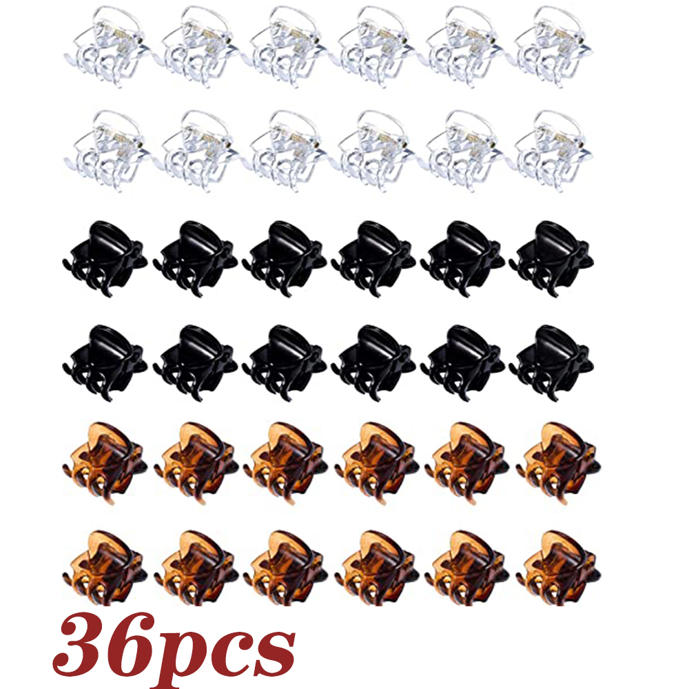 Dicasser Mini Claw Clips, Black, Perfect for All Hair Types, Great for ...