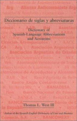 Pre-Owned Diccionario de Siglas y Abreviaturas: Dictionary of Spanish ...