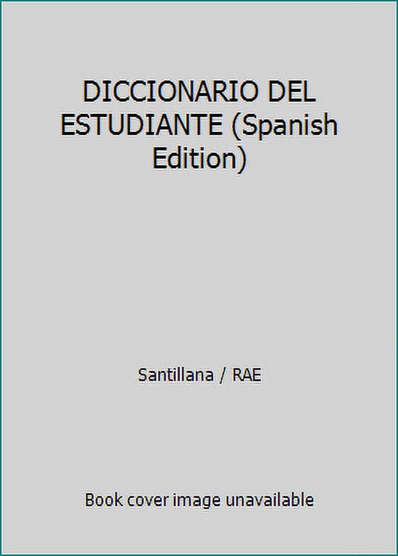 Pre-Owned Diccionario del Estudiante (Student Dictionary) (Hardcover ...