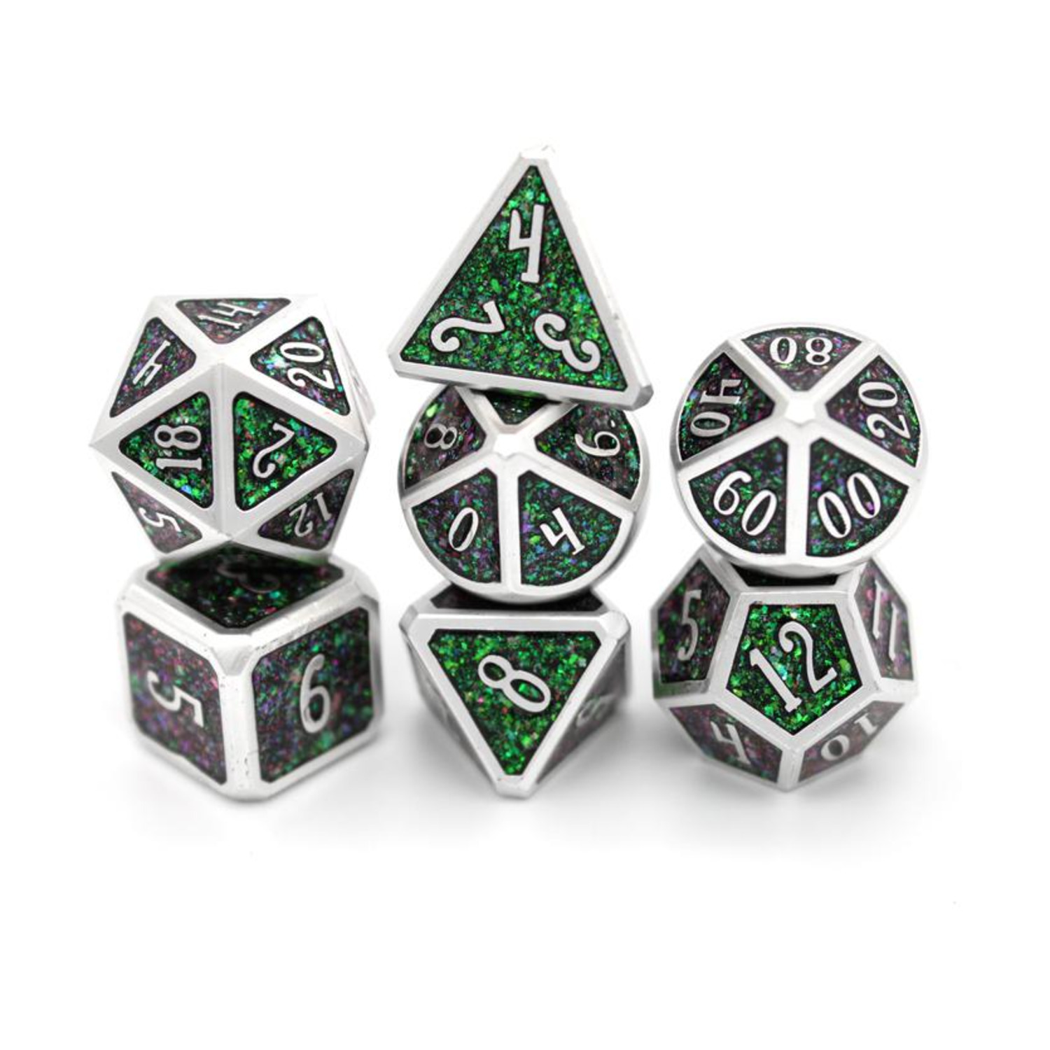 Dice Envy Poly Set Green Dragon (7) New - Walmart.com