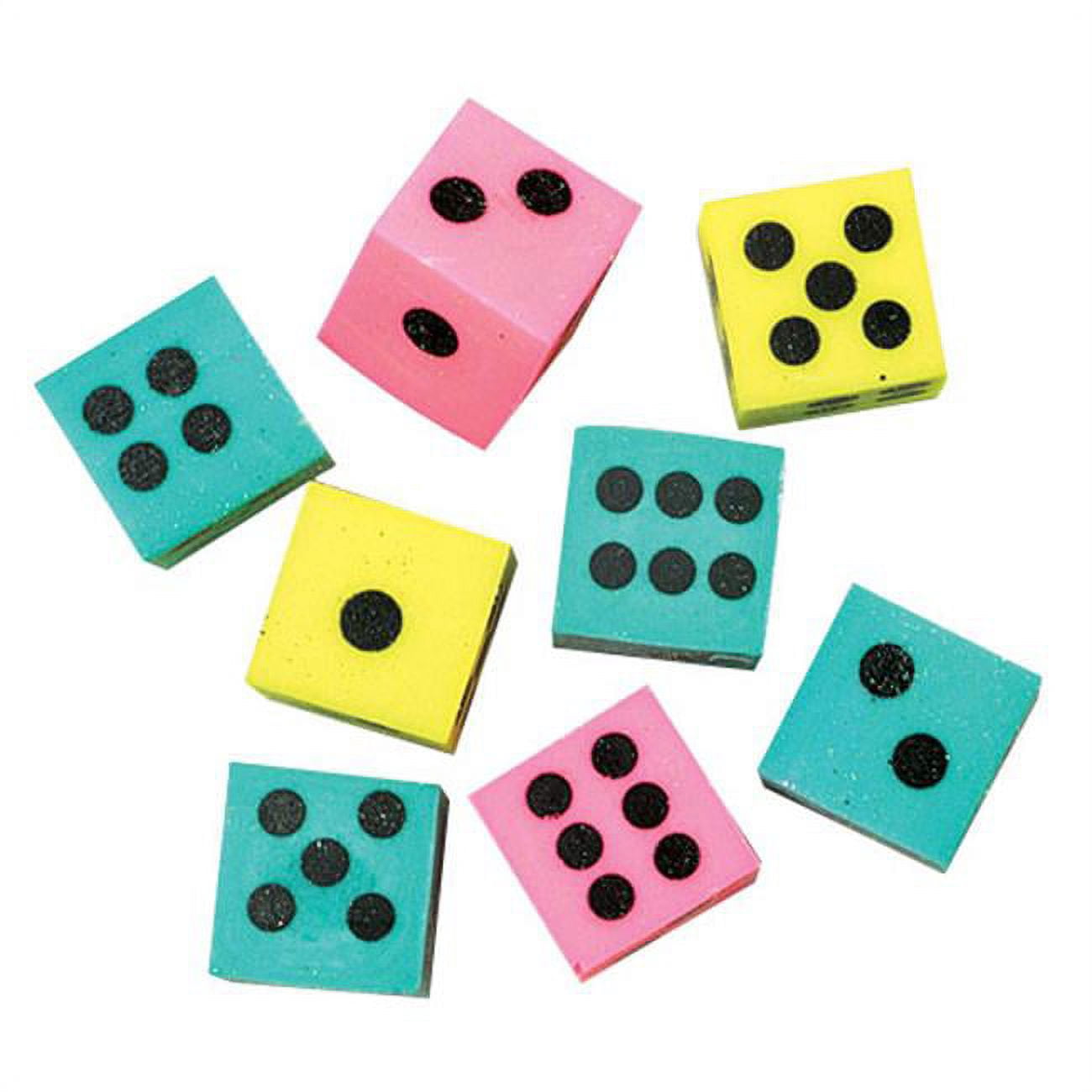 Dice Erasers - Pack of 144 - Walmart.com
