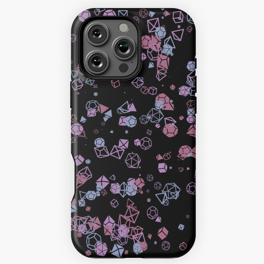 Dice Hoard Pastel Gamer RPG DnD Phone Case for iPhone 16 15 14 13 12 11 ...