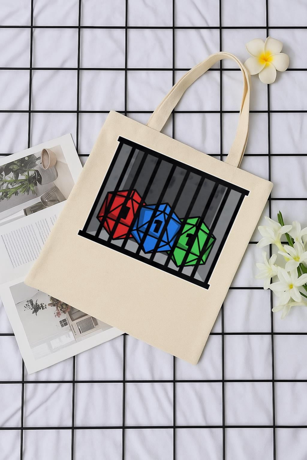 Dice Jail Dungeons Tabletop RPG Roleplaying Dragons D20 Bag for D&D ...
