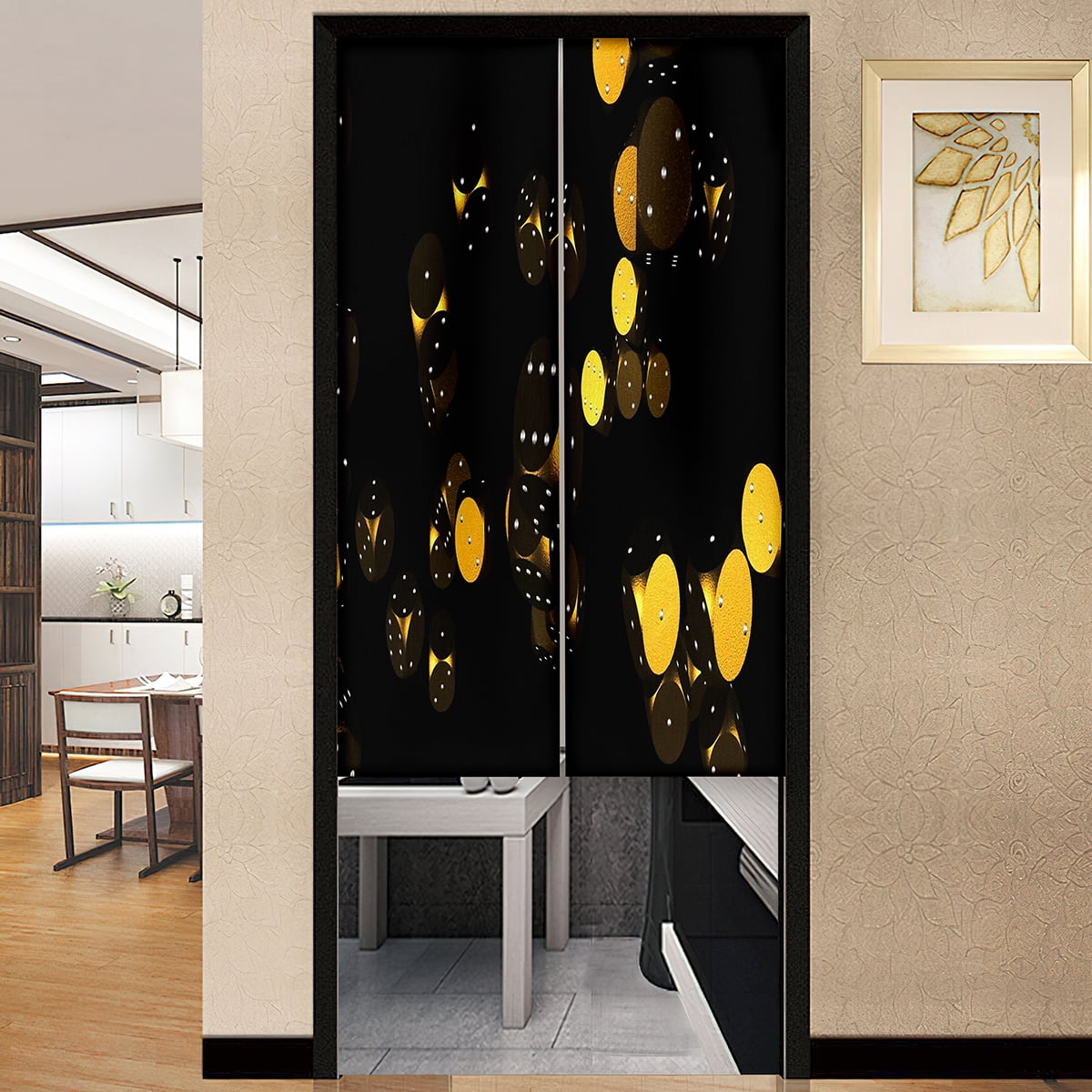 Dice Number Games Door Curtains Tabletop Game No Punching Partition ...