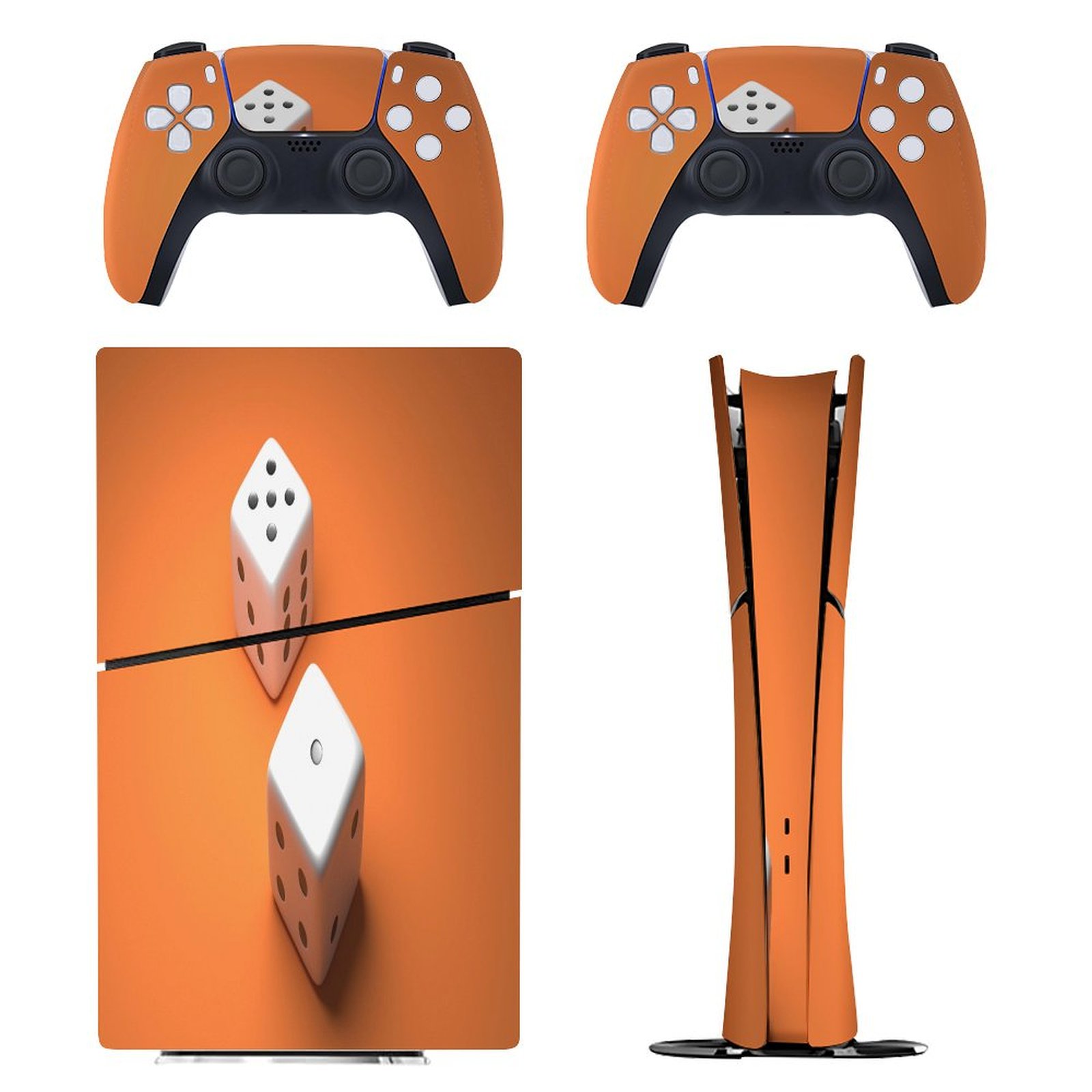 Dice PS5/PS5 Pro/PS5 Slim Digital Disc Skin Sticker For Console And ...