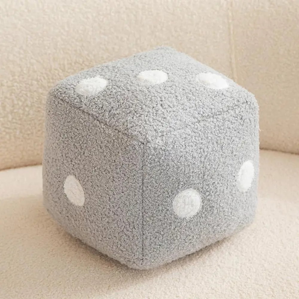 Dice Pillow Plush Dice Cube Cushion Hug Pillow Stuffed Plush Toy Game ...