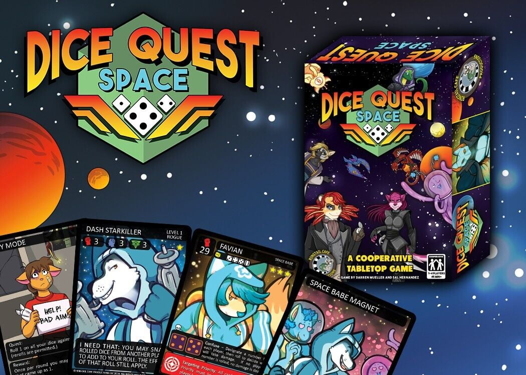 Dice Quest: Space - Card Game - Walmart.com