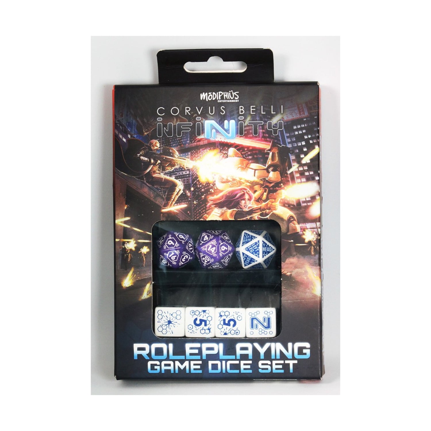 Infinity RPG - Dice Set - Combined Army (7) - Walmart.com