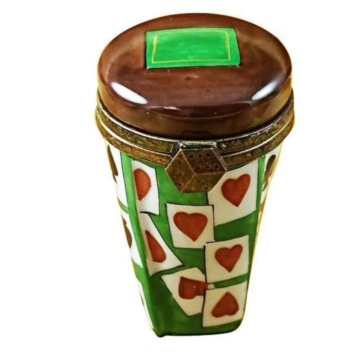 Dice Shaker limoges box Limoges Box Porcelain Figurine - Walmart.com