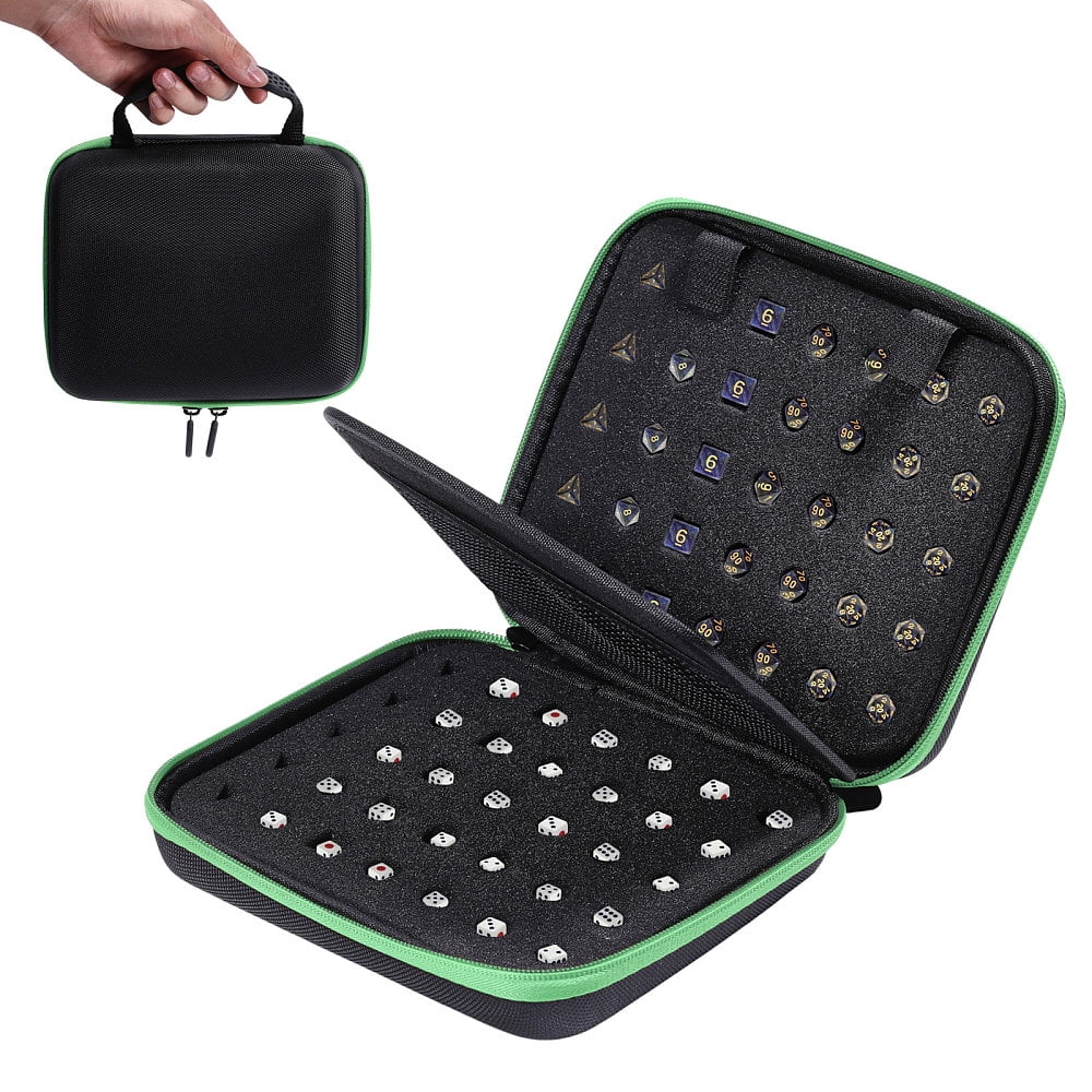 Dice Storage Case Dice Carrying Holder Box with Detachable Sponge ...