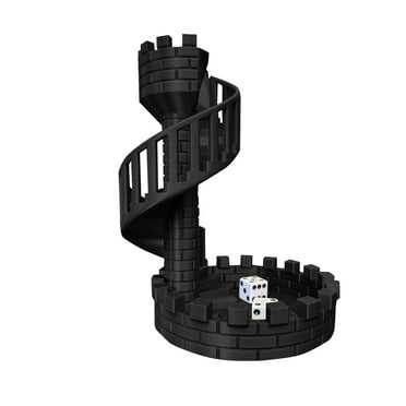 Acrylic Transparent Dice Tower DND Dice Tower DIY Board Game RPG ...