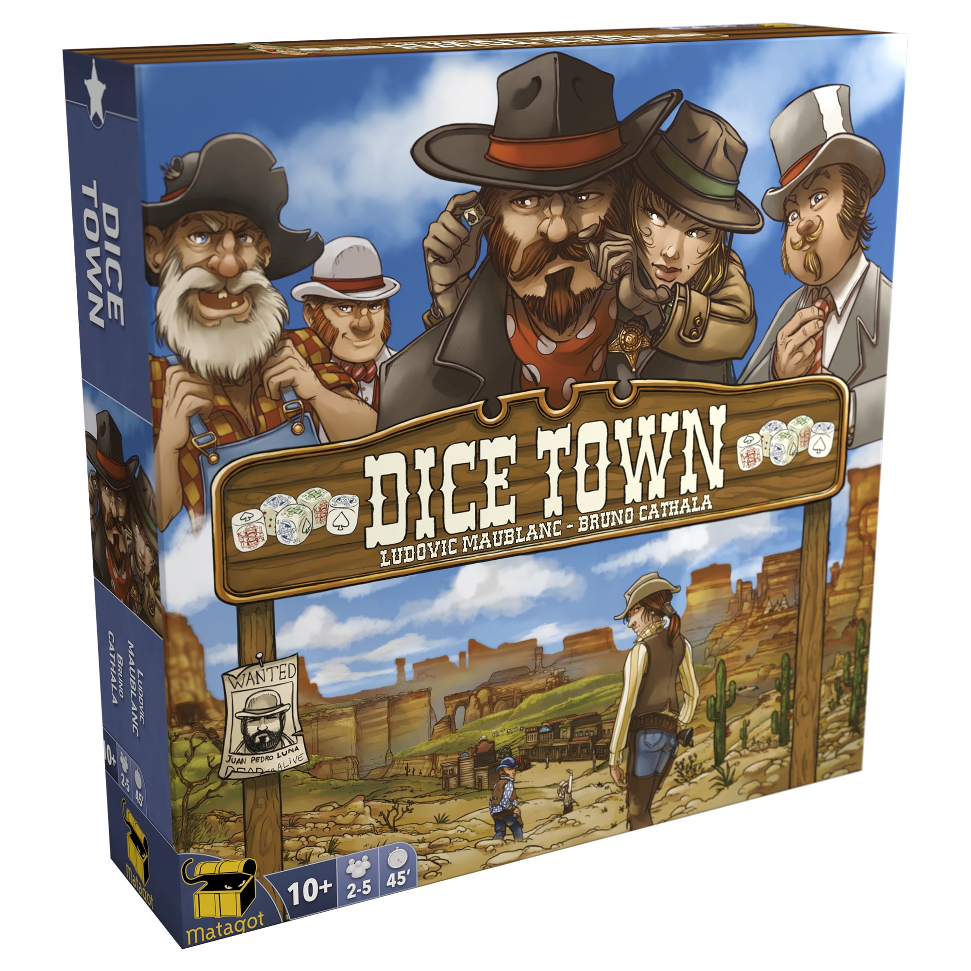 Dice Town Revised Edition Strategy Board Game for Ages 14 and up, from ...