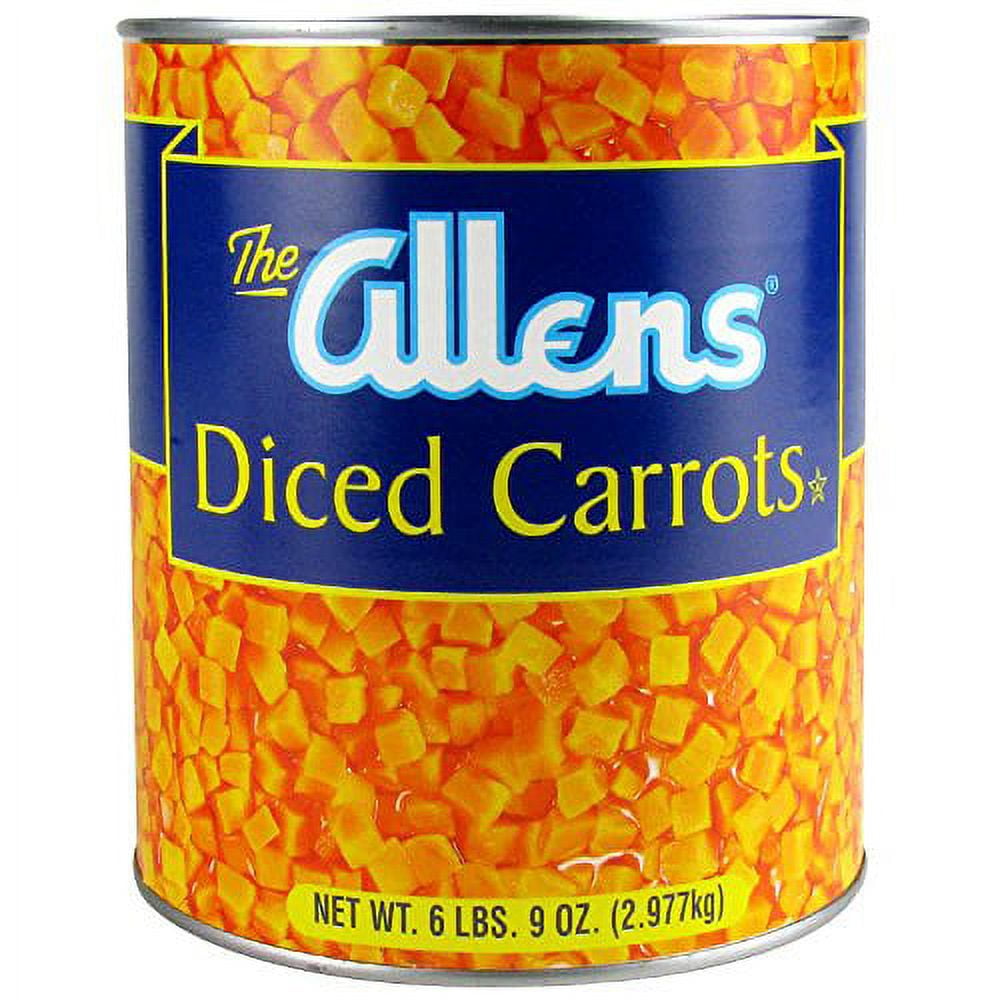 Diced Carrots #10 Can - 6/Case By TableTop King - Walmart.com