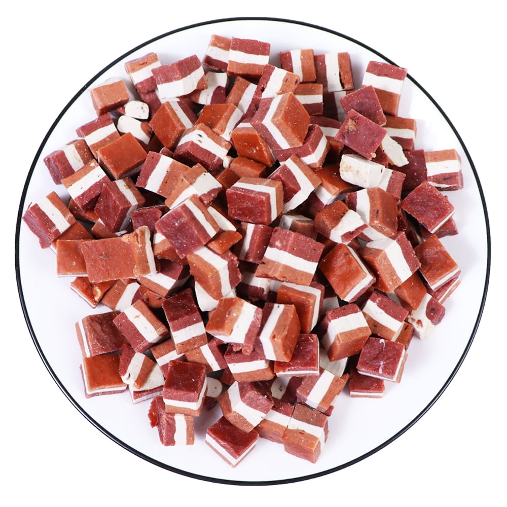 Diced Triple Flavored Dog Treats for Small, Medium, & Large Dog ...