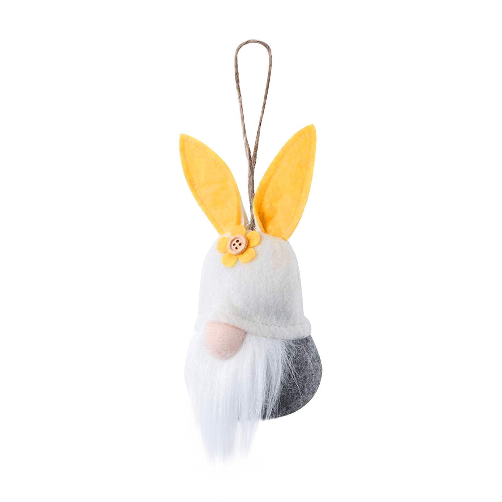 Diceymbol 2025 New New Easter Bunny With Multiple Wool Pendants No Face ...