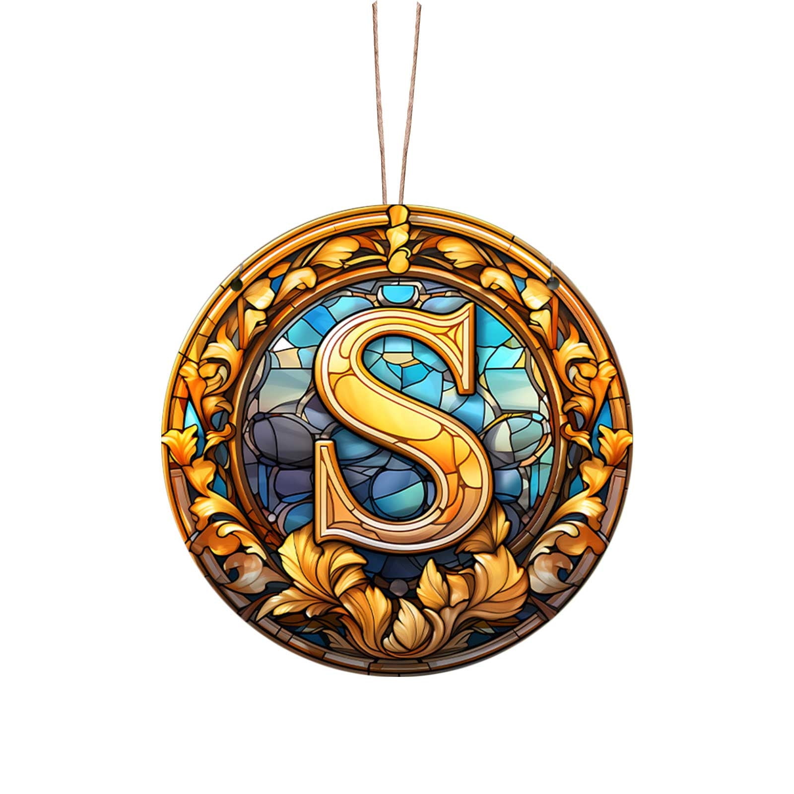 Diceymbol 2025 New Personalized Home Ornaments Letter Name Ornaments ...