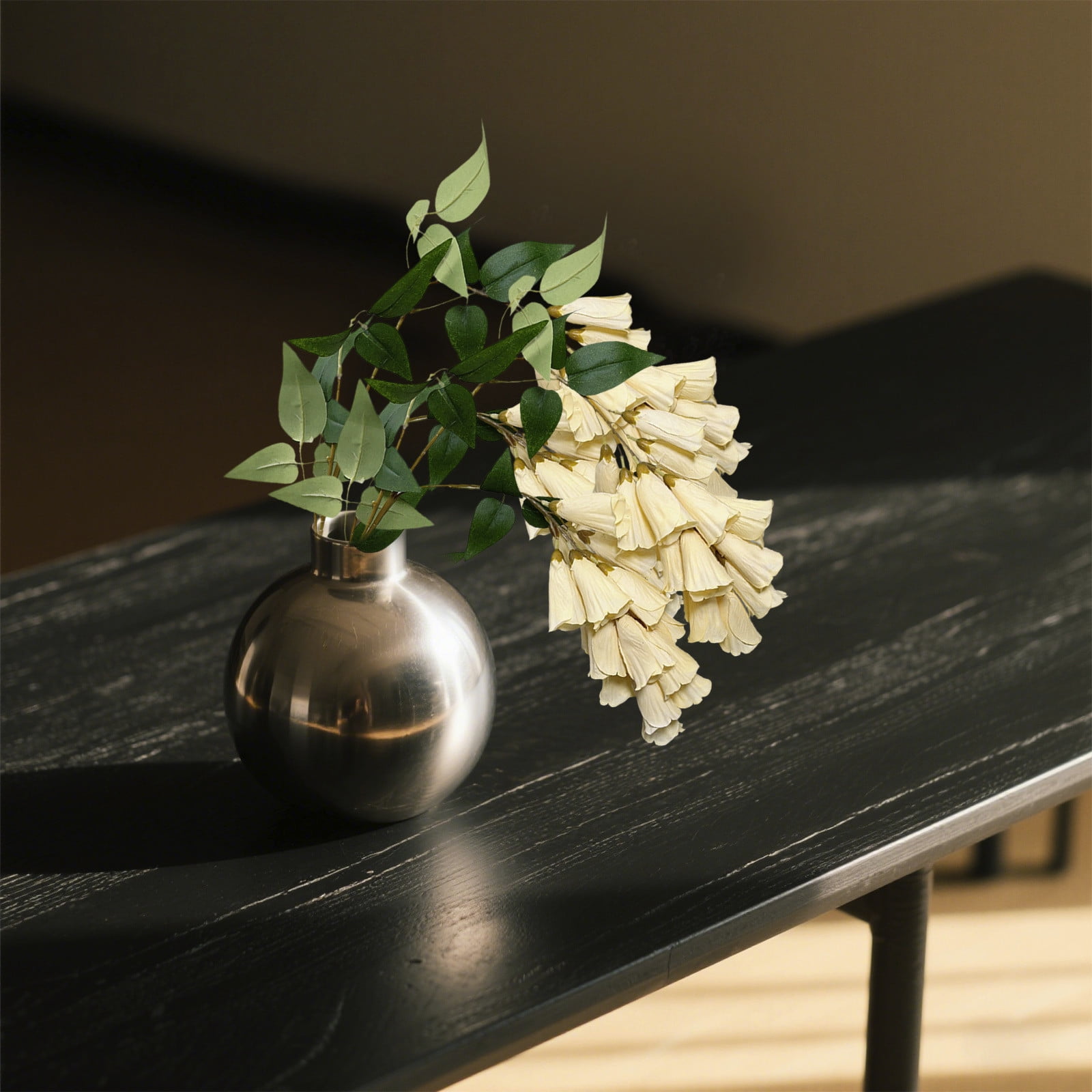 Diceymbol 3.84 Ft Artificial Wisteria Vines Garland, Fake Bellflowers ...