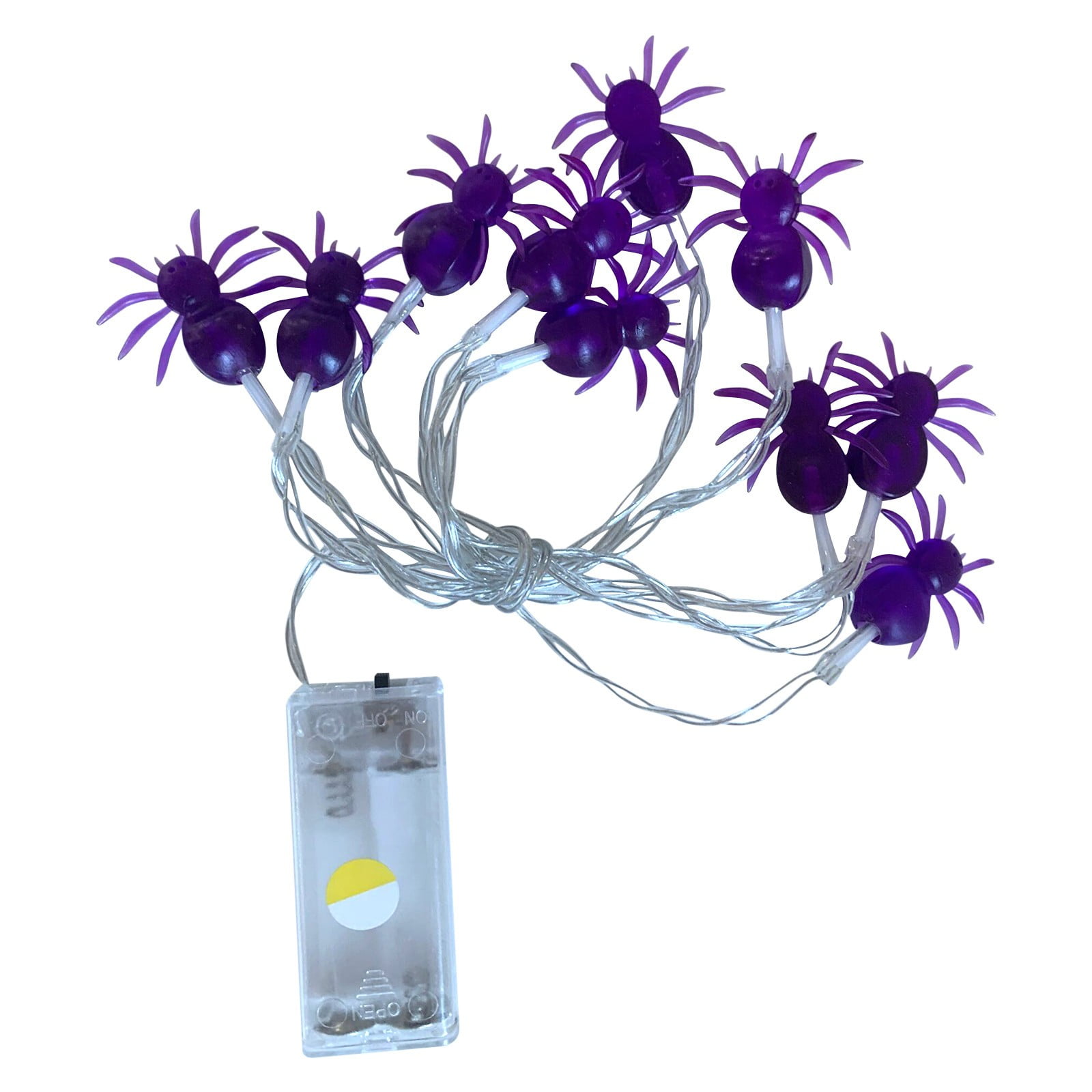 Diceymbol Battery Operated Halloween Lights 10-LED String for Outdoor ...