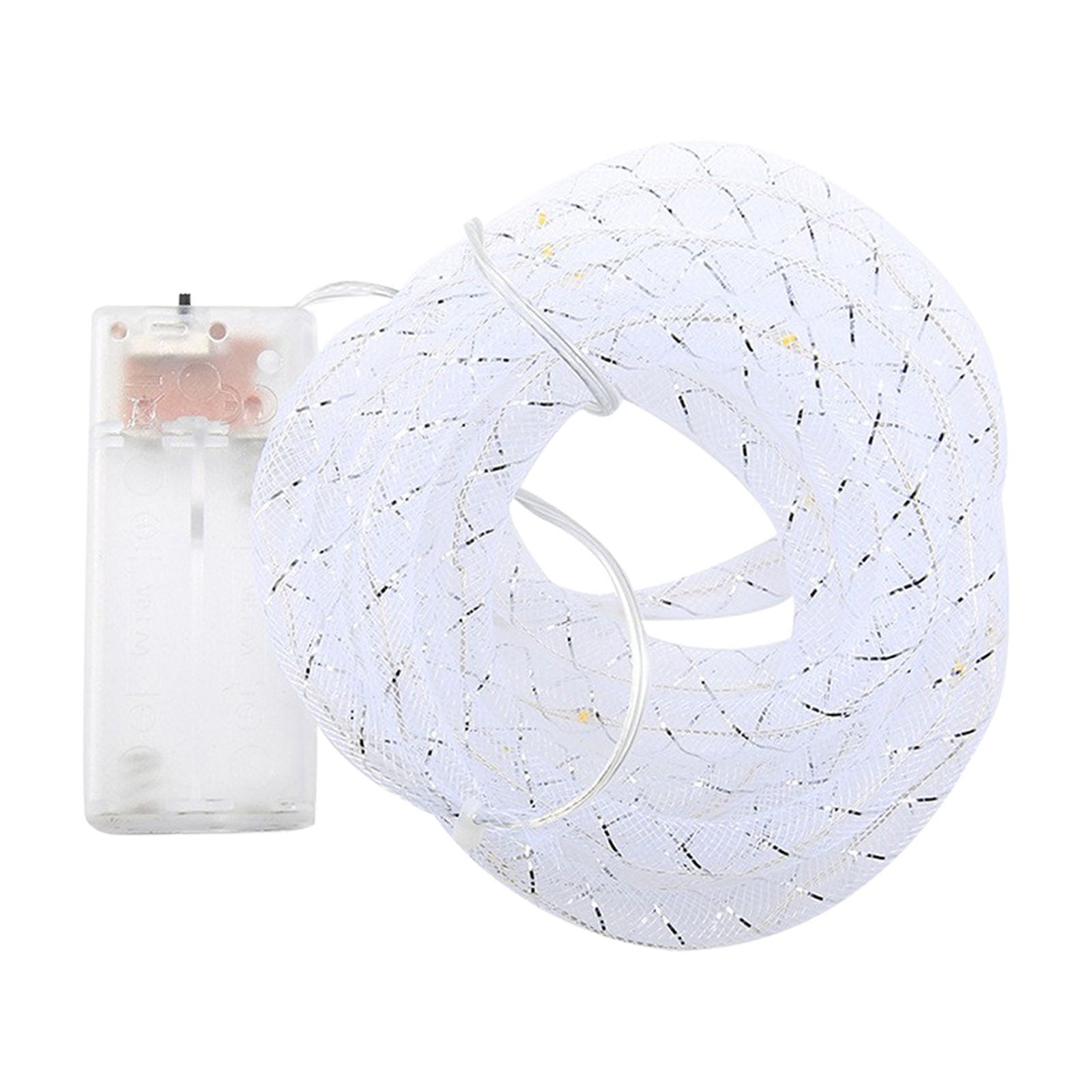 Diceymbol Christmas Ribbon Lights Led Battery Box Christmas Tree Ribbon ...